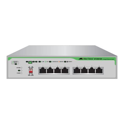 Allied Telesis Xs9108 Manual Pdf Download Manualslib