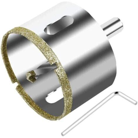 Scie Cloche Diamantée 68 mm avec Foret Guidage de Centrage Scie Cloche