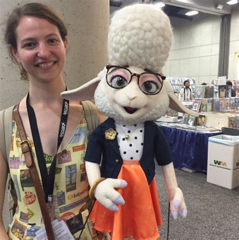 Look For This Amazing Zootopia Bellweather Puppet At Comiccon