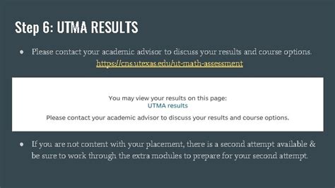 Ut Math Assessment Utma Step By Step Instructions