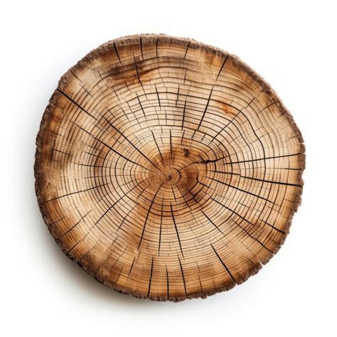 Premium Photo Stunning Isolated Tree Slice Unveiling Nature S