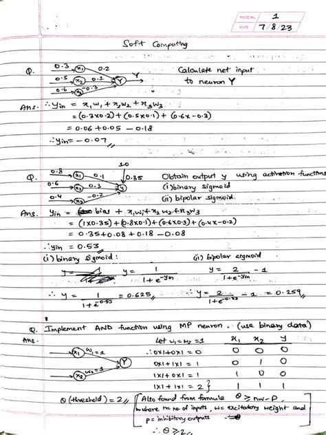 Sc Mod1 2 Numericals Pdf Statistical Classification Applied Mathematics