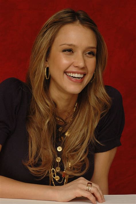 Jessica Alba The Eye Press Conference February 2008 • Celebmafia