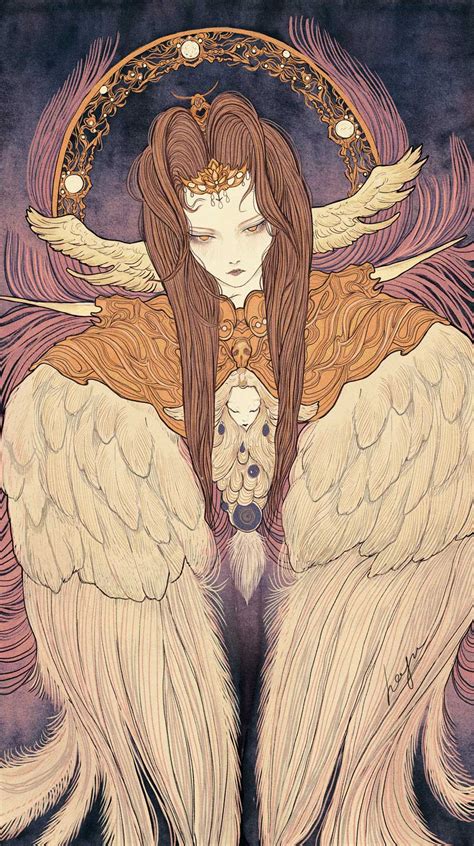 Hagushka The Endsinger Final Fantasy Final Fantasy Xiv Commentary Highres 1girl Amano