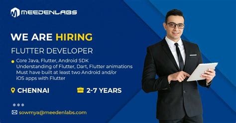 Hiring Flutterdeveloper Androiddeveloper Dart Corejava Androidsdk