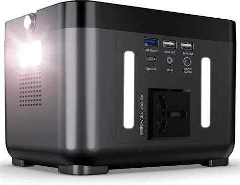 Dbpower Portable Power Station Peak 350w Backup Lithium Battery 250wh