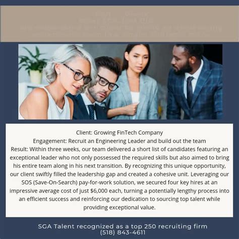 Sga Talent On Linkedin Are You Paying The Big Fees For Hiring Talent