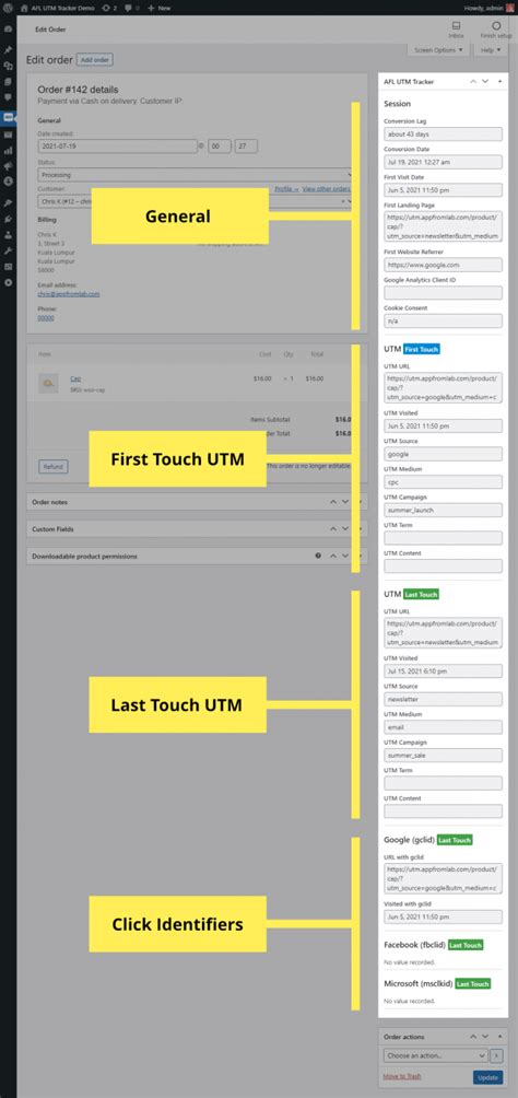 Woocommerce Track And Capture Utm Parameters Appfromlab