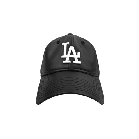 아이엠더퓨처 X 엘에이 다저스 레더 볼캡 블랙 Iamthefuture Kream