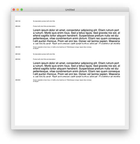 Report With Variable Row Height Because Multiline Field Windows