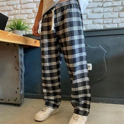 Loose Pajama Pants Flannel Unisex Pajamas Unisex Pjs Etsy