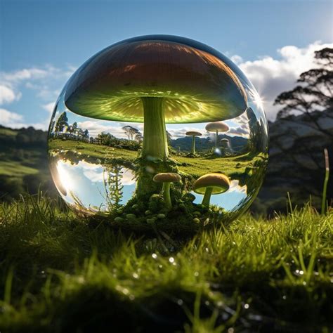 Premium Photo Extraterrestrial Life Silicon Based Organism Plantlike