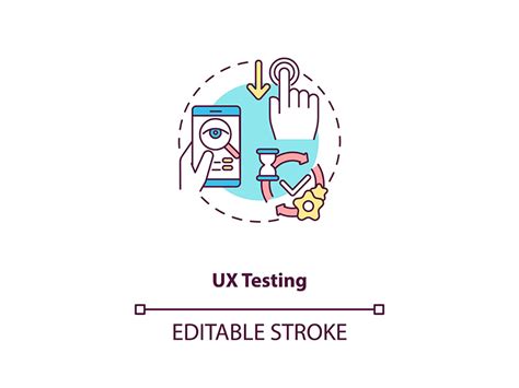 UX Testing Concept Icon By Bsd Studio EpicPxls