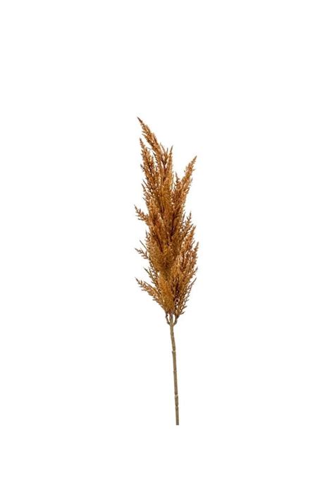 Artificial Pampas Grass Burnt Orange