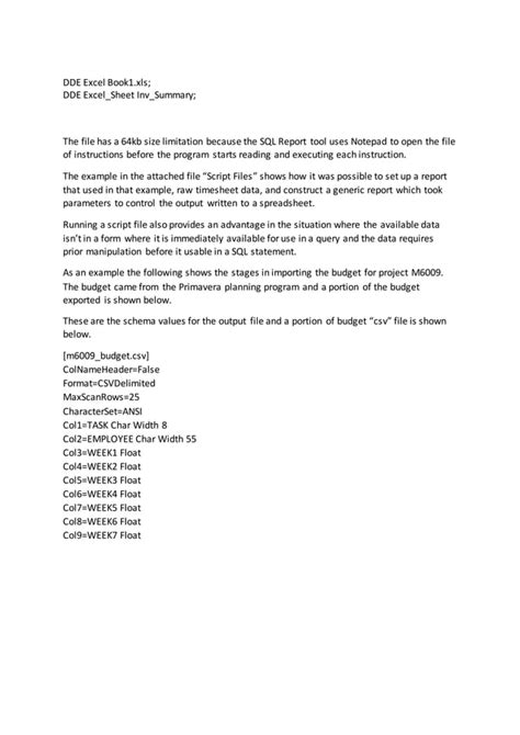 Introduction To Sql Report Tool Docx Databases Computer Software