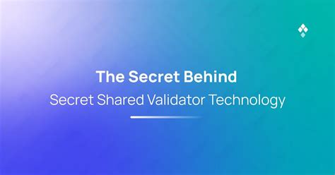 Distributed Validator Technology Dvt The Secrets Behind Secret Shared Validators R Ethereum
