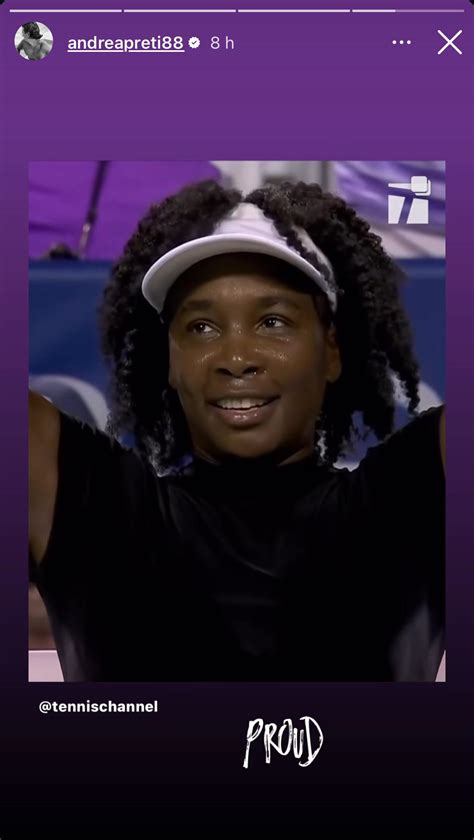 Skinderpraatjie Andrea Preti Se Storie Vir Venus Williams Kan Ons