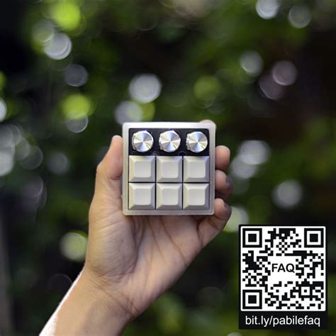 pabile p9 9 key type c hot swap with rotary encoders rgb backlight