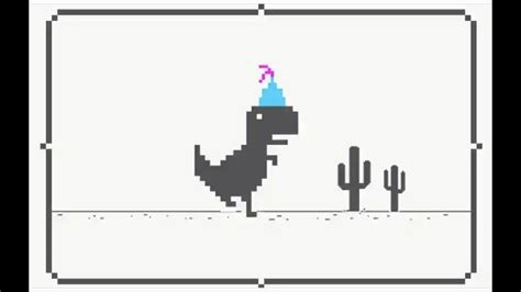 Playing Chrome Dinosaur Game Youtube