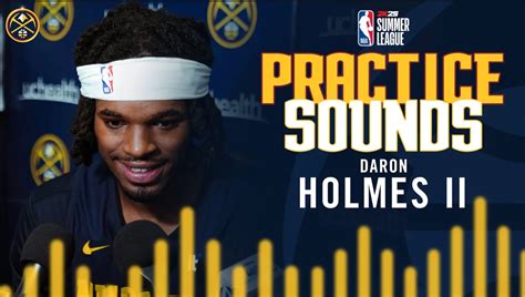 Nuggets Practice Availability DaRon Holmes II 07 08 2024