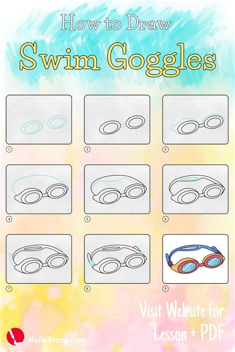 How To Draw Goggles Easy Drawing Tips Guide