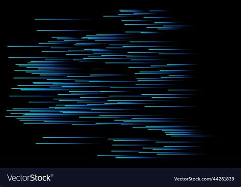 Half Circles Digital Technology Ai Lines Flowing Vector Image
