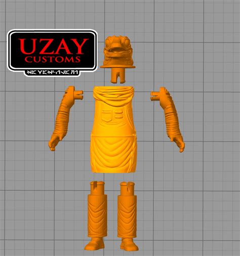 ⭐ Star Wars Mandalorian Articulated Frogman 3d Print Model・ 3d File For 3d Printing・cults