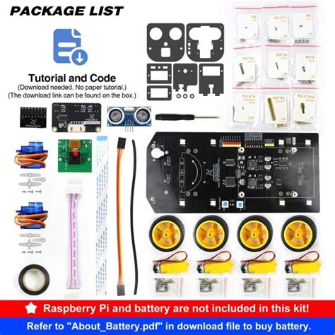 Freenove WD Smart Car Kit For Raspberry Pi Ivyliam Gadgets Ltd