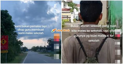 Bukan Sebab Malas Tapi Sebab Cikgu Netizen Kecewa Lihat Trend Remaja Sekarang Salahkan Guru