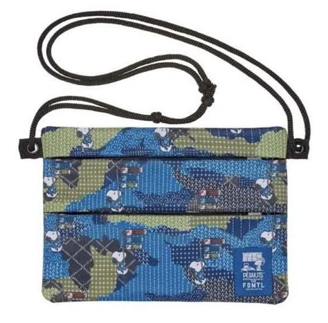 Brand New Fdmtl Tea Time Snoopy Mens Fashion Bags Sling Bags On