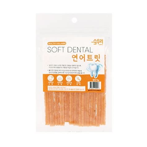 순우리 2842 부드러운 이빨사이 맛사지 덴탈껌 10종 페오펫몰