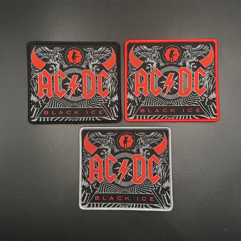 Acdc Black Ice Patch Pull The Plug Patches