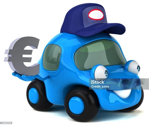재미있는 자동차 3d 일러스트레이션 경제에 대한 스톡 사진 및 기타 이미지 경제 금속 금융 Istock
