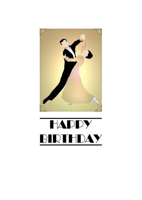 Ballroom Dancing Birthday Cards Trey Artis