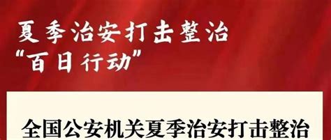 全国公安机关夏季治安打击整治“百日行动”第三次推进会召开 知乎