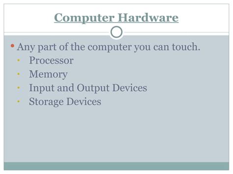 Week 1 Introduction To Computer Fundamental Ppt