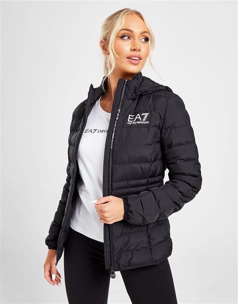 Emporio Armani Ea7 Womens Logo Down Jacket Cheap Sale