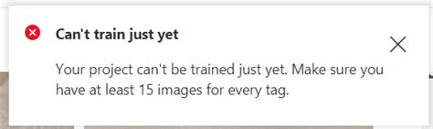 Issue Cant Train Object Detection Custom Vision Model If Images Are