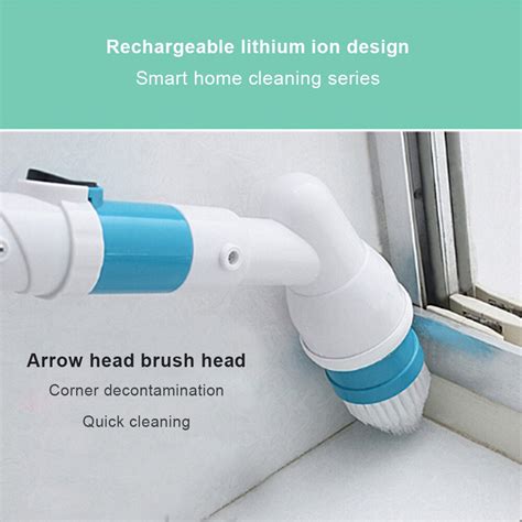 Draadloze Spin Mop Scrubber Vicedeal