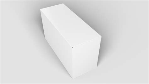 Rectangle box 3D 모델 TurboSquid 2005274
