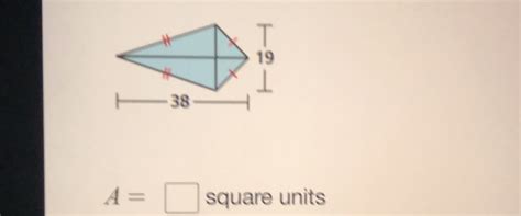 Solved A Square Units Math