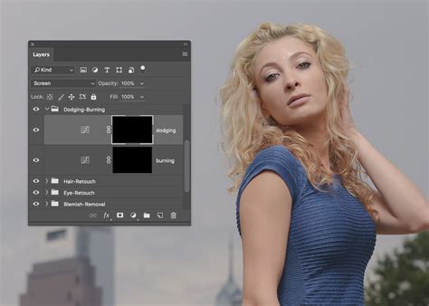 how to retouch pt 6 dodging and burning skin photoshop tutorial