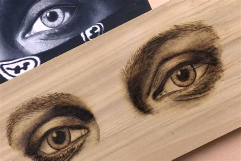 Pyrography Eyes A 6 Step Guide For The Superb Art Hobbydisiac
