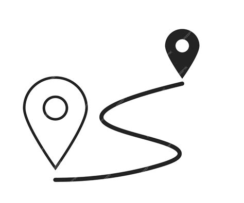 Premium Vector Geolocation Gps Tag Icons Set Mark Location Location Pin Icon Position Symbol