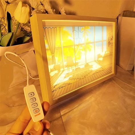 Dekoratyvinis Paveikslėlis Su Led Apšvietimu Pardu