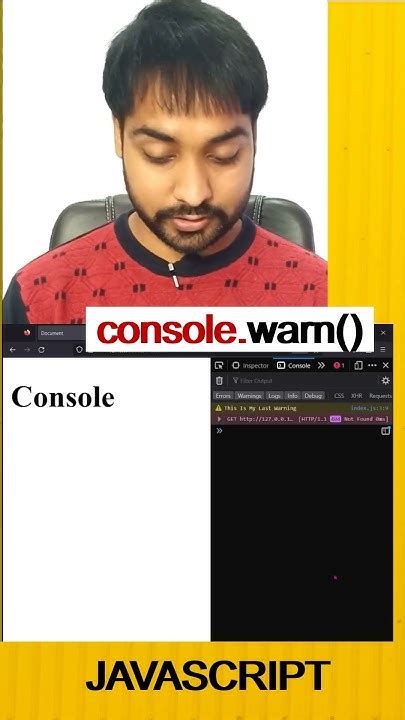 Console Error In Javascript Youtube