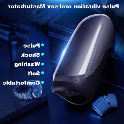 Erkek Darbe Titreşim Oral Seks Onahol Masturbator Yapay Vajina Adam