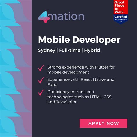 Dane Eldridge On Linkedin 4mation Mobile Developer Certified Great Place To Work