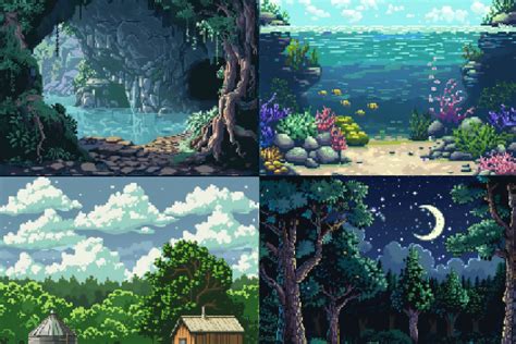 Pixel Art Environments 2 2d Environments Unity Asset Store