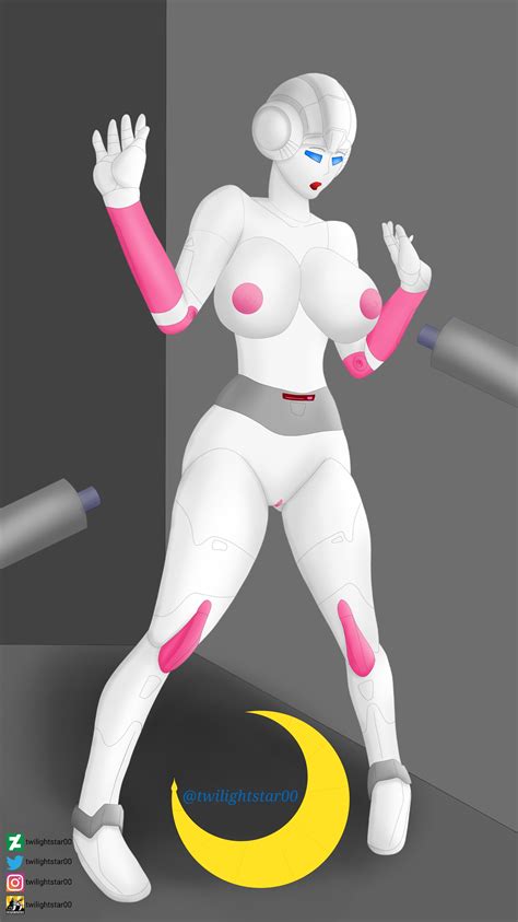 Rule 34 1girls Alien Alien Girl Arcee Big Boobs Big Breasts Blue Eyes